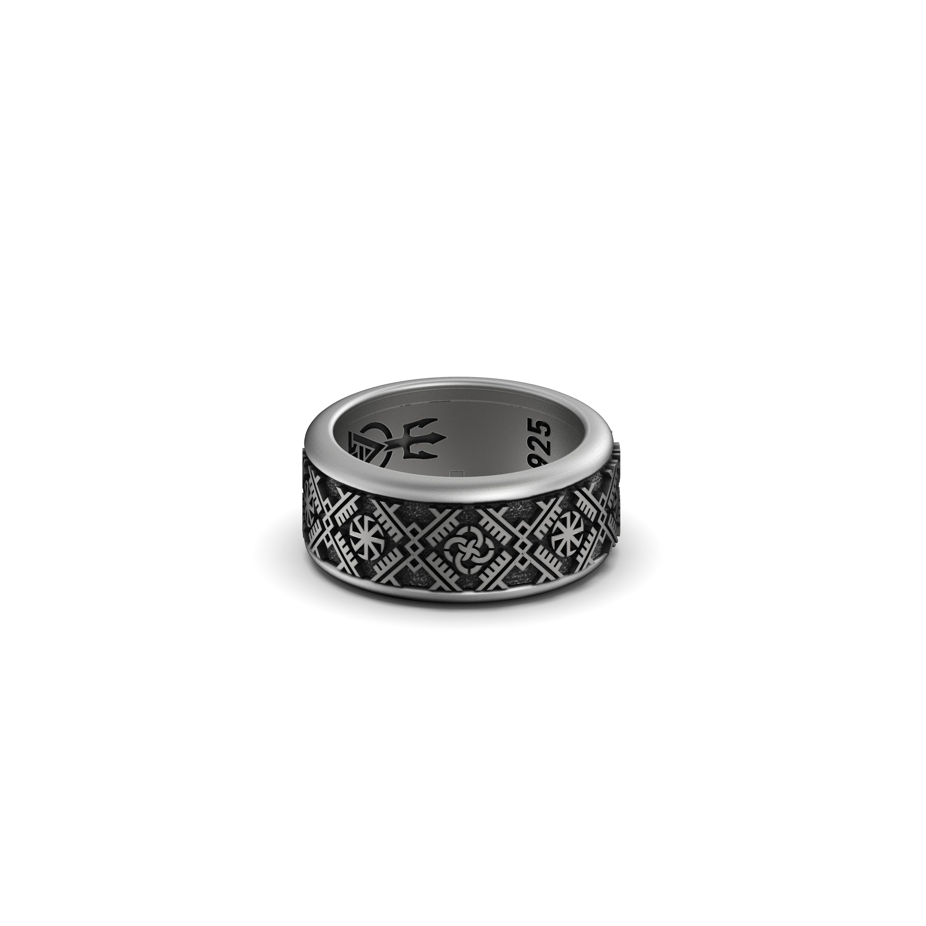 Rotating Kolovrat Band - Engravable | Angelios Jewelry