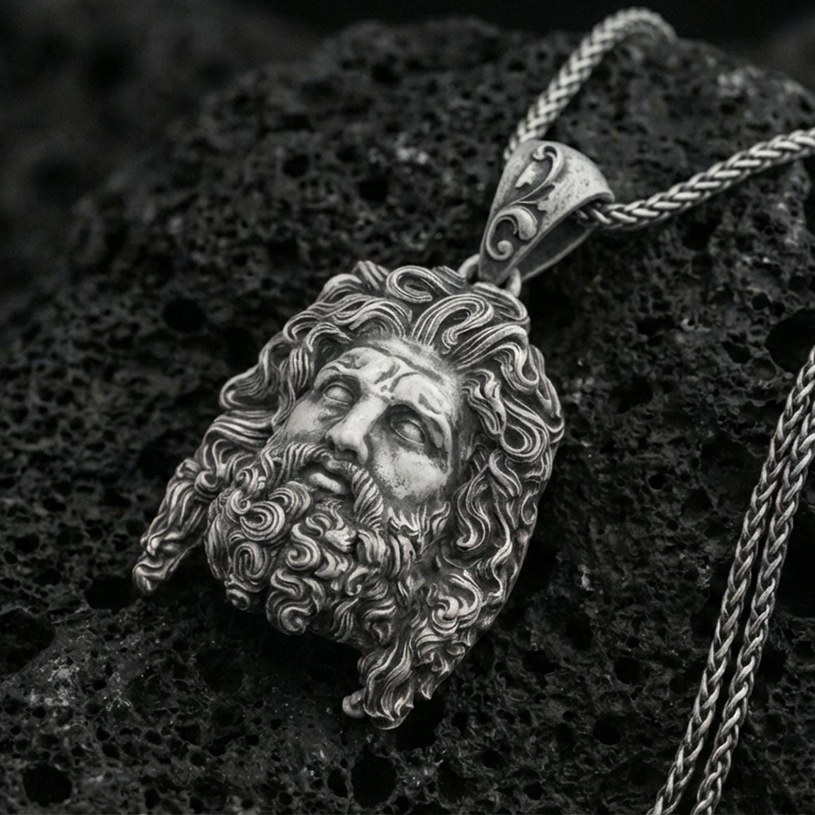 Zeus Necklace Pendant | Mythology Jewelry | Free Shipping | Angelios ...
